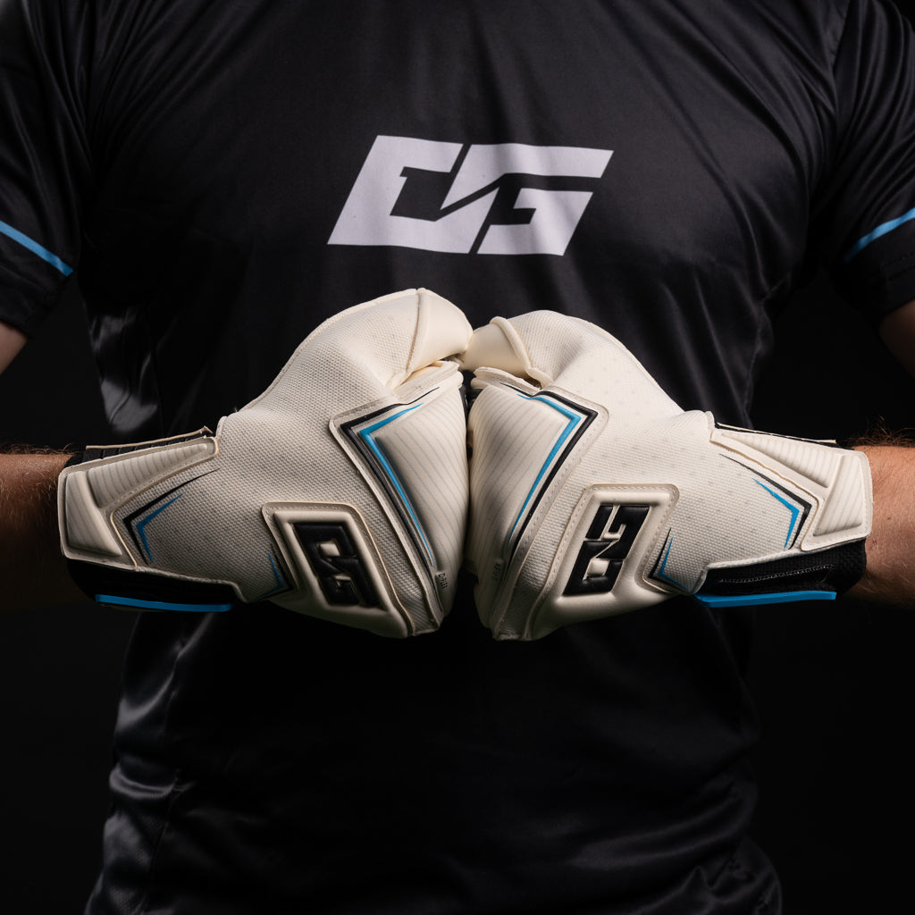 Junior NXT Pro HYL | Hybrid Roll Finger Goalkeeper Gloves | One Glove ...